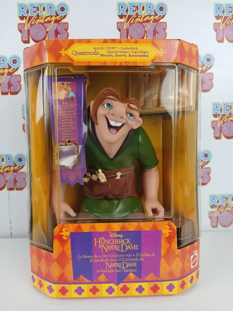 GOBBO NOTREDAME QUASIMODO Magic View Mattel Action Figure Hunchback New ...