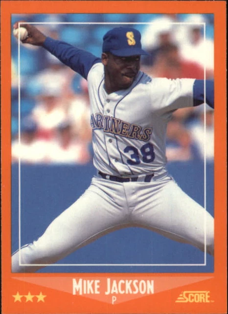 1988 (MARINERS) SCORE Rookie/Traded Glossy #62T Mike Jackson EUR 1,36 ...