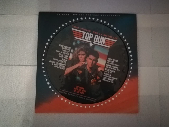 TOP GUN - Original Motion Picture Soundtrack (Picture LP/VINYL) + 1 ÜLP ...
