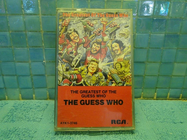THE GREATEST OF The Guess Who Cassette Tape TESTED IMPORT EXTRA TAPES ...