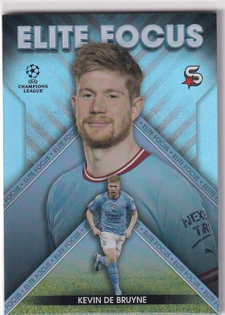 TOPPS UCL SUPER-STARS 22/23 Numéro Ef-Kdb Elite Focus Kevin De Bruyne EUR 2,71 - PicClick FR