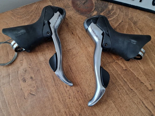 COPPIA SHIMANO DURA Ace Cambio Ingranaggi ST 7800 Sinistra & Destra EUR ...