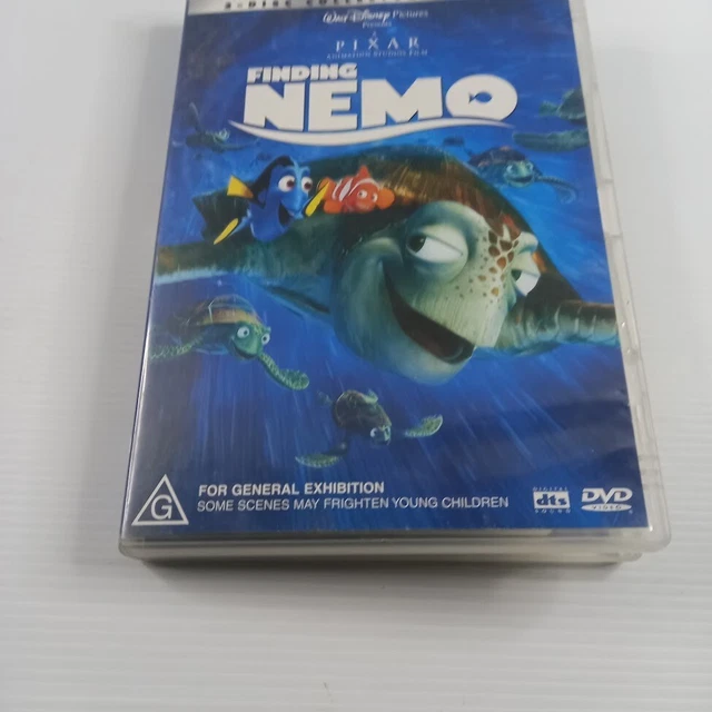 FINDING NEMO 2 Disc Collectors Edition DVD Disney Pixar region 4 PAL ...