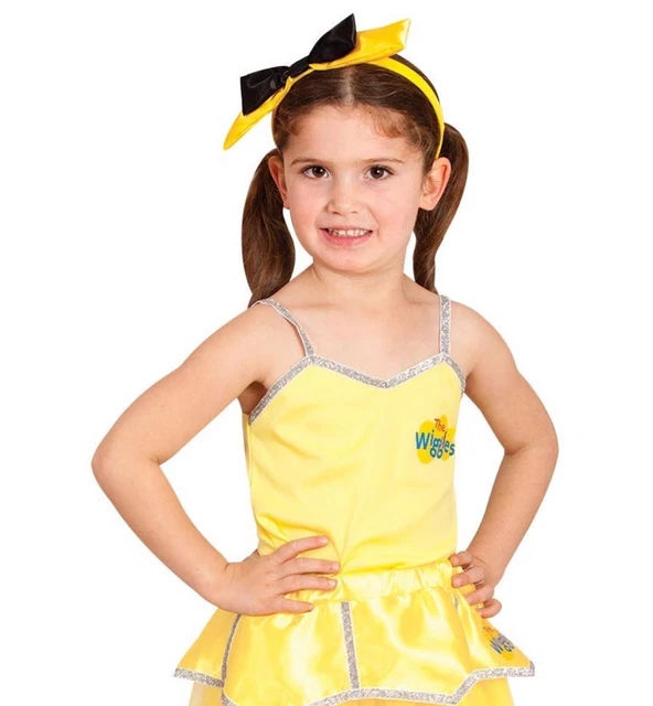 EMMA THE WIGGLES Yellow Wiggle Ballerina Child Girls Ballet Costume Top ...