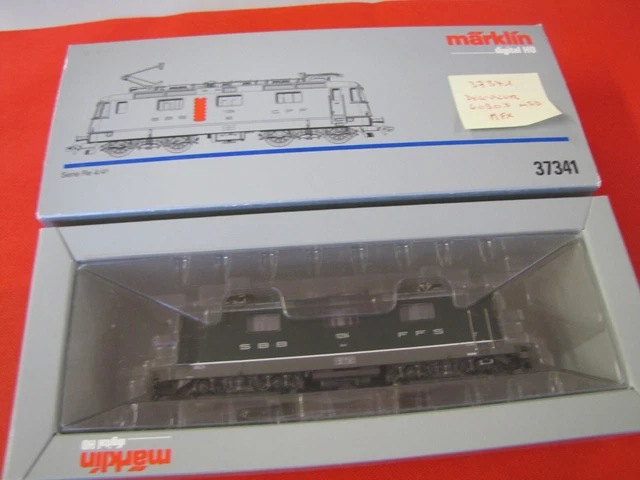 MARKLIN 37341 LOCOMOTIVE Electrique Serie Re 4/4 Decodeur 60903 Msd Mfx ...