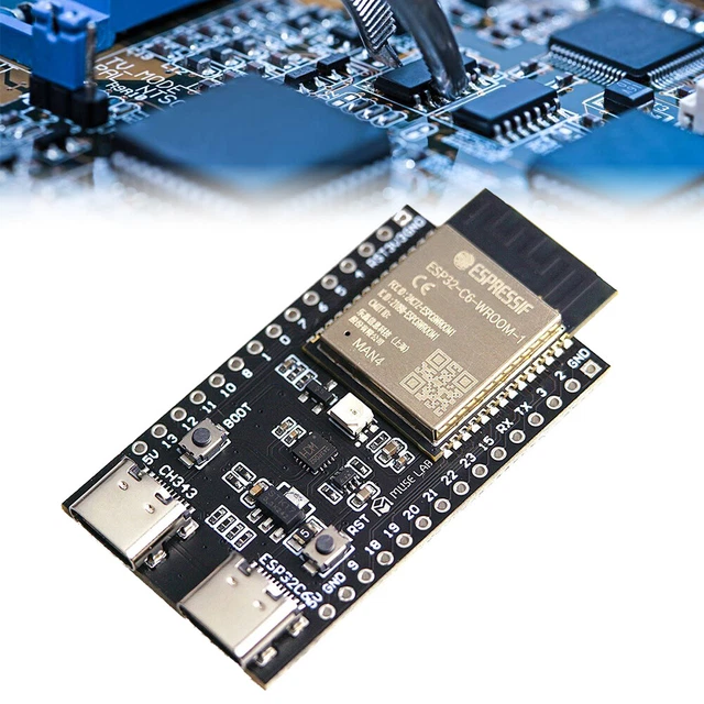 Scheda Di Sviluppo Esp32 C6 Risc V Esp32 C6 Wroom 1 Modulo Di Sviluppo 512kb Sram Eur 1011 2383
