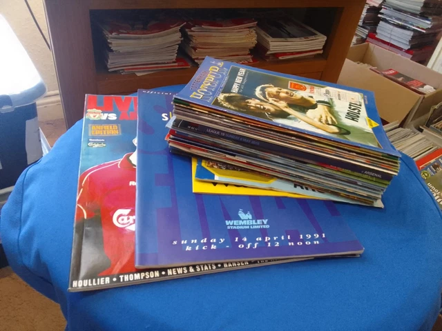 ARSENAL X 33 Away Football Programmes (Bulk Lot 1) All Listed £13.46 ...