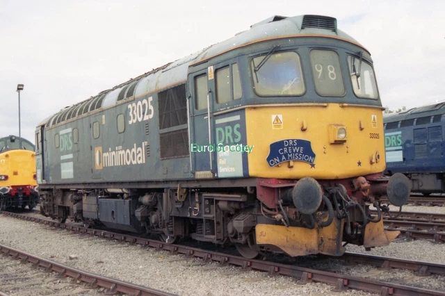 B247 35MM NEGATIVE Class 33 33025 Carlisle Kingmoor c.2005 £2.54 ...