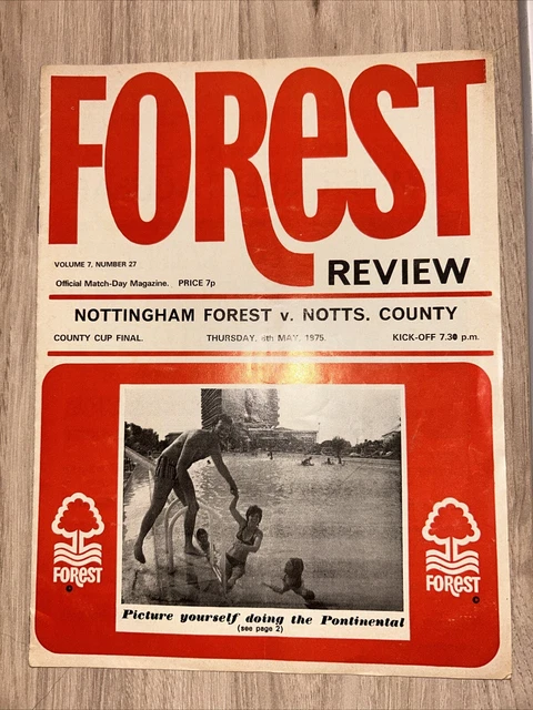 Notts County V Forest FOR SALE! - PicClick UK