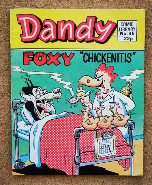 DANDY MINI PICTURE Story Comic Library #046 FOXY CHICKENITIS £3.25 ...
