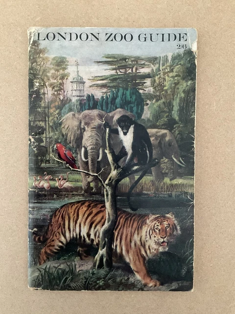 VINTAGE LONDON ZOO GUIDE - 1967/1968- Maps, Photographs & Illustrations ...