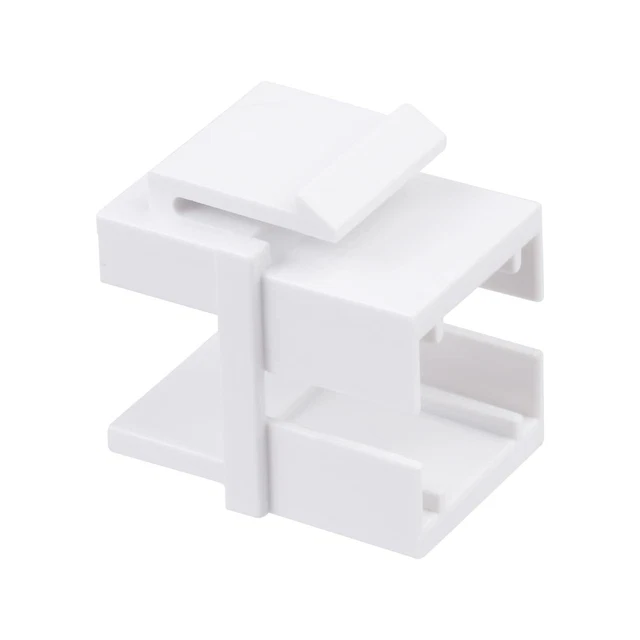 12 PACK FIBER Optic Coupler Keystone Jack Wall Plate Insert for Duplex ...