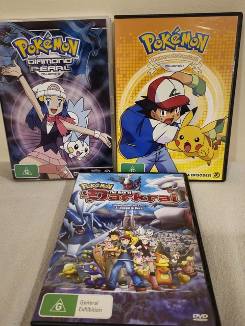 POKEMON DVD COLLECTION 1+2 And Rise Of Darkrai All Like New Condition 9 Discs EUR 16,57 ...