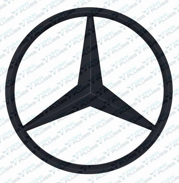 MERCEDES-BENZ 907 910 Sprinter Van Front Grille Star Badge Emblem Matt ...