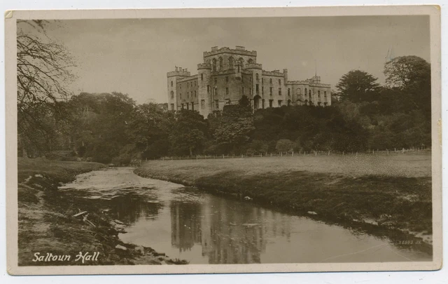 SALTOUN HALL EAST Lothian Real Photo Vintage Postcard F8 £3.99 ...