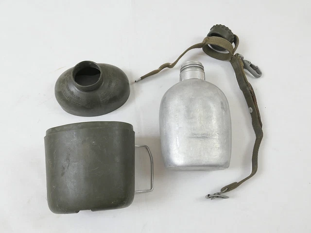 ORIGINAL BUNDESWEHR BW Feldflasche 1. Modell 1956 PSL 56 komplett mit ...