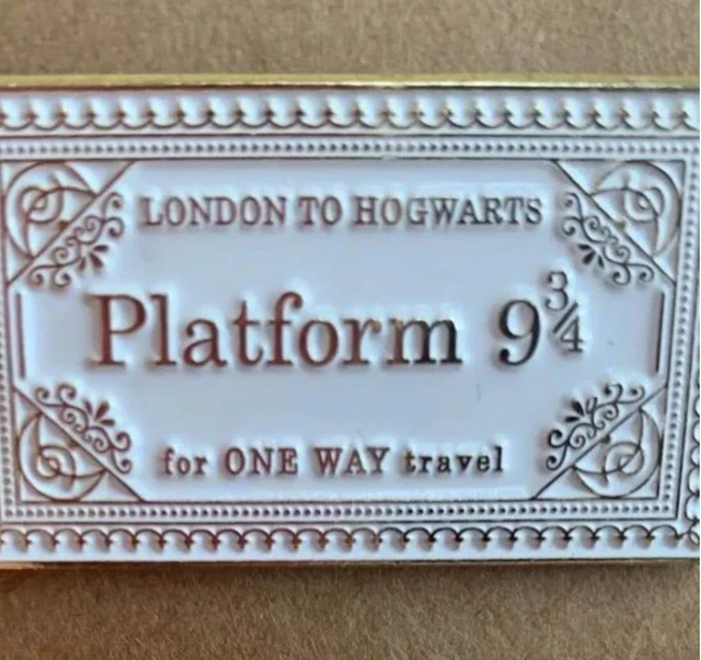 HARRY POTTER PLATFORM 9 3/4 Tote Bag Hogwarts Brand New Official ...