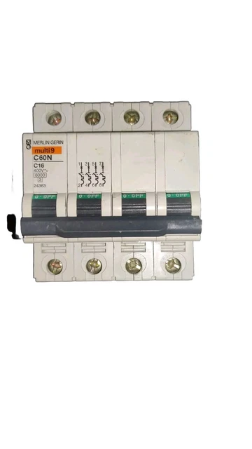 Protección Circuito 1 Polo Disyuntores De Merlin Gerin | Compra ...