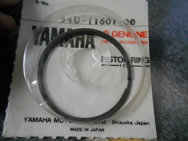 NOS YAMAHA PISTON Ring Set STD 89-90 SH50 86 87 CE50 88-92 CH50 54U ...