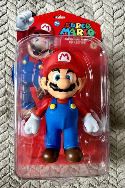 SUPER MARIO: MARIO Super Size Figure Collection - New & Sealed In Box £ ...
