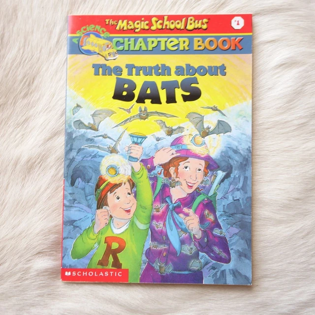 THE MAGIC SCHOOL BUS #1 THE TRUTH ABOUT BATS Joanna Cole & Bruce Degen ...