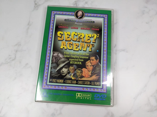 ALFRED HITCHCOCK PRESENTS Secret Agent DVD R4 Mystery Espionage LIKE ...