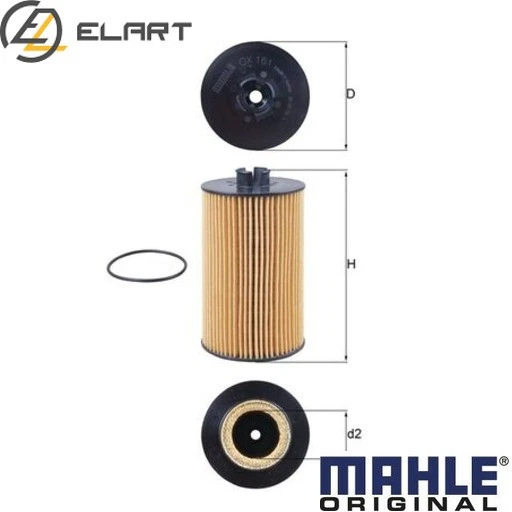 OIL FILTER OX 161D FOR MERCEDES-BENZ OM 904.904 4.2L 4cyl VARIO Bus £24 ...