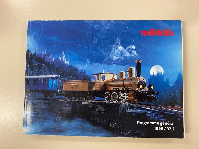 CATALOGUE HO MARKLIN 1996/1997 Modélisme ferroviaire TRAIN EUR 4,00 - PicClick FR