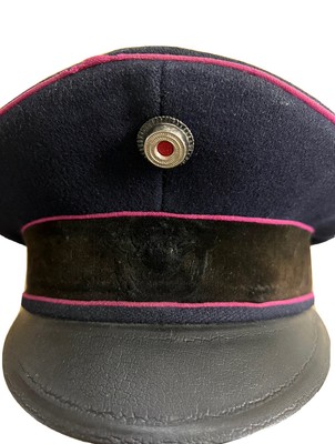 ORIGINAL WW2 GERMAN Fire Police Visor Cap Feuerschutzpolezei £180.00 ...