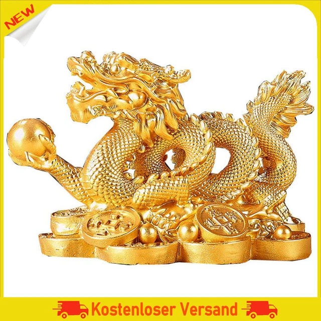 2024 CHINESE DRAGON Figure Attract Wealth Money Dragon Model for Home ...