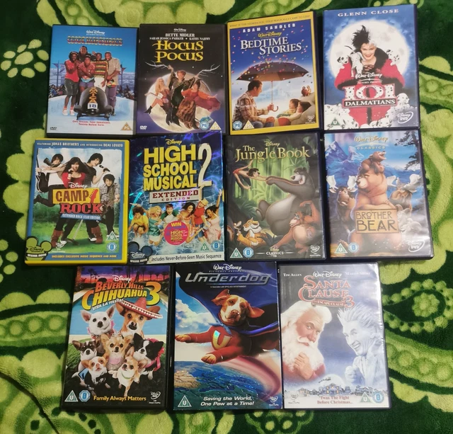 WALT DISNEY DVD Bundle x 11 Children’s Kids Family Films Movies Disney ...
