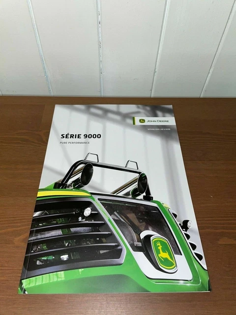 BROCHURE PROSPEKT PROSPECTUS ENSILEUSE JOHN DEERE 9000 tracteur-someca-ih-fendt EUR 6,99 ...