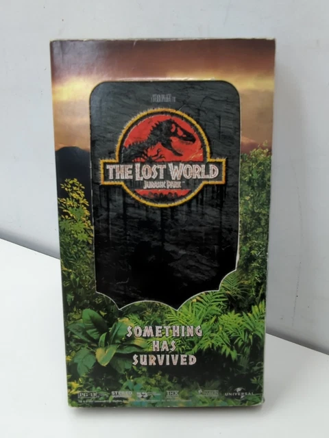 THE LOST WORLD Jurassic Park VHS VCR Video Tape Movie Jeff Goldblum £5.48 - PicClick UK