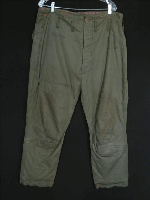 VERY RARE VINTAGE 1940'S Type A-9 U.s. Army Airforce Heavy Flight Pants ...