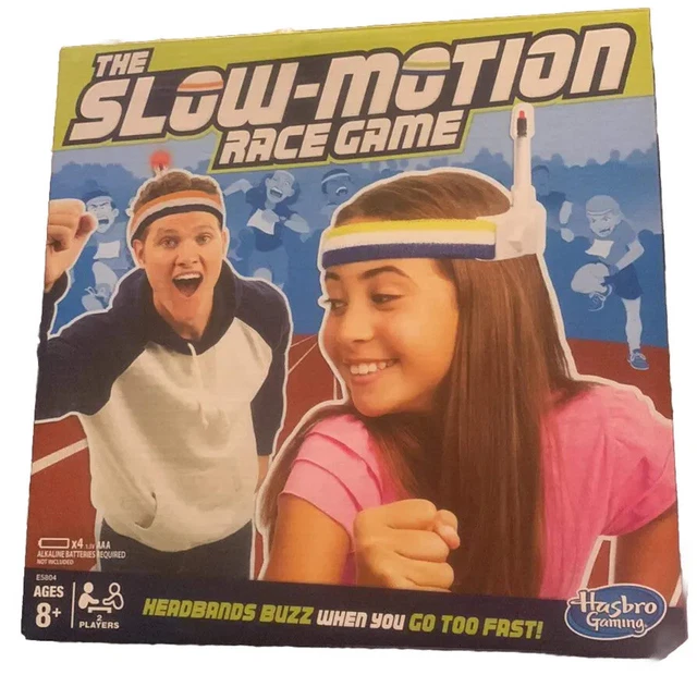 HASBRO GAMING SLOW-MOTION Race Game for Kids Family £19.00 - PicClick UK