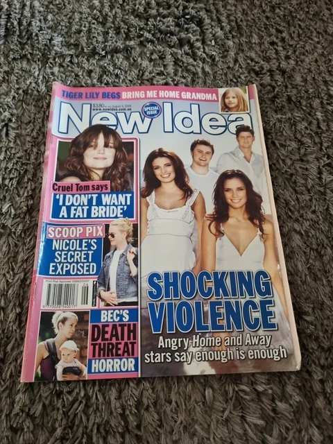 NEW IDEA MAGAZINE August 2006-Nicole Kidman-Kylie Minogue-Princess Mary ...