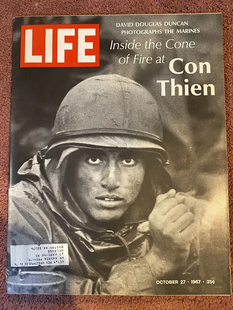 LIFE MAGAZINE MARINE at Con Thien Vietnam War Jan Ian Computers October ...