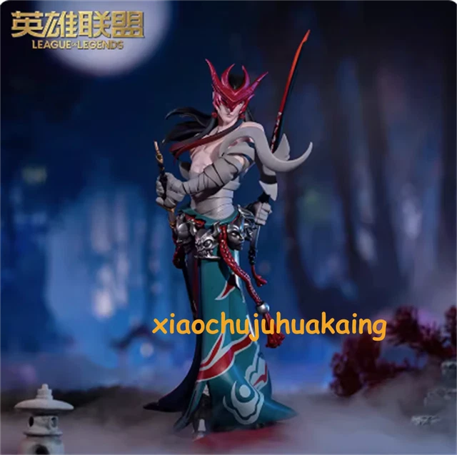 30CM OFFICIAL LEAGUE of Legends LOL Yone Statue Unlocked Figure Model ...