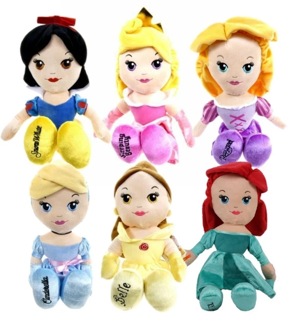 OFFICIAL 12& DISNEY Princess Plush Soft Cuddly Toy Fun Kids Teddy Bear ...