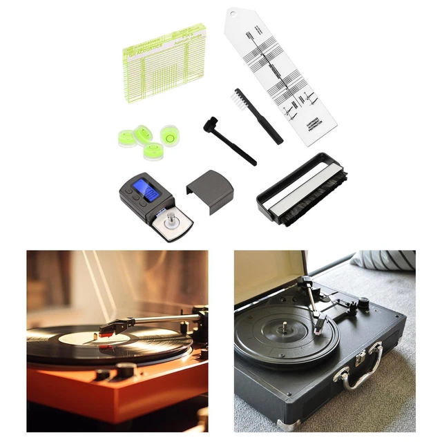 DISTANCE GAUGE PROTRACTOR Alignment Protractor Set Professional Vinyl ...