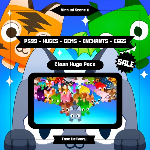 ROBLOX - PS99 - Pet Simulator 99 - Eggs - Huge - Enchants - Gems ...