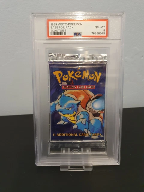 POKEMON BASE SET Booster Pack Psa 8 Blastoise £349.95 - PicClick UK