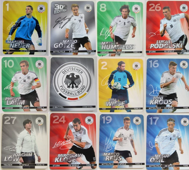 REWE ALBUM OFFI. DFB Em 2012 German Foot Ball Federal Trading Cards ...