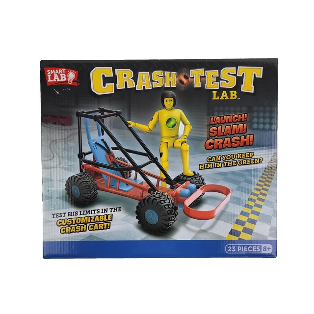SMART LAB CRASH Test Dummy Impact Jack Figure W/Light Crash Vehicle New ...