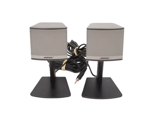 BOSE COMPANION 3 Multimedia Satellite Speakers 1-Way Full-Range Drivers ...
