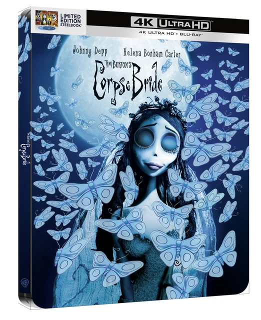TIM BURTON'S CORPSE Bride Limited Edition 4K UHD St (4K UHD Blu-ray ...