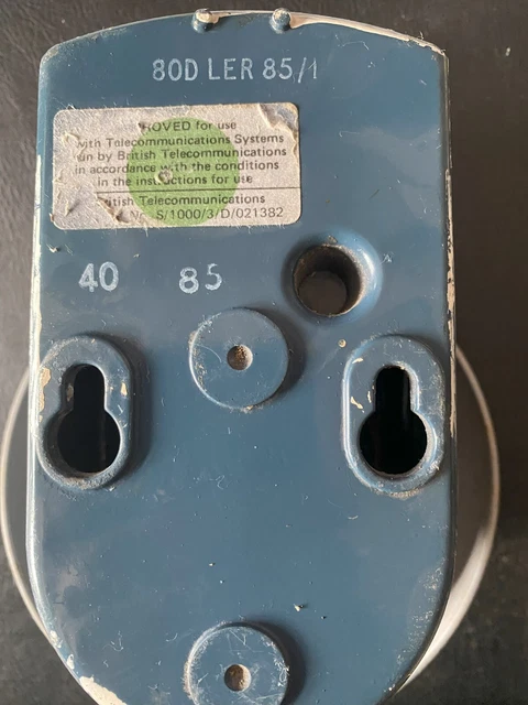 EXTERNAL TELEPHONE BELL - BT type 80D LER 85/1 £10.07 - PicClick UK
