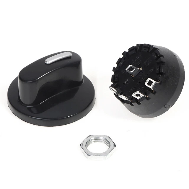 4 POLE 3 way rotary switch air purifier switch Rotary Switch with K:'h ...