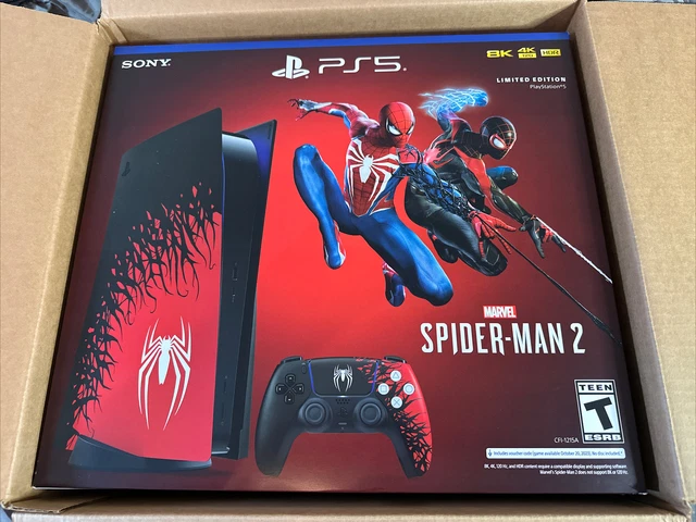 MARVEL'S SPIDER-MAN 2 Limited Edition PLAYSTATION 5 Console Bundle On HAND! $1,081.31 - PicClick CA