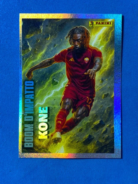 FIGURINE CALCIATORI PANINI 2025-26 2026 n.538 Manu Kone' (Roma) EUR 1 ...